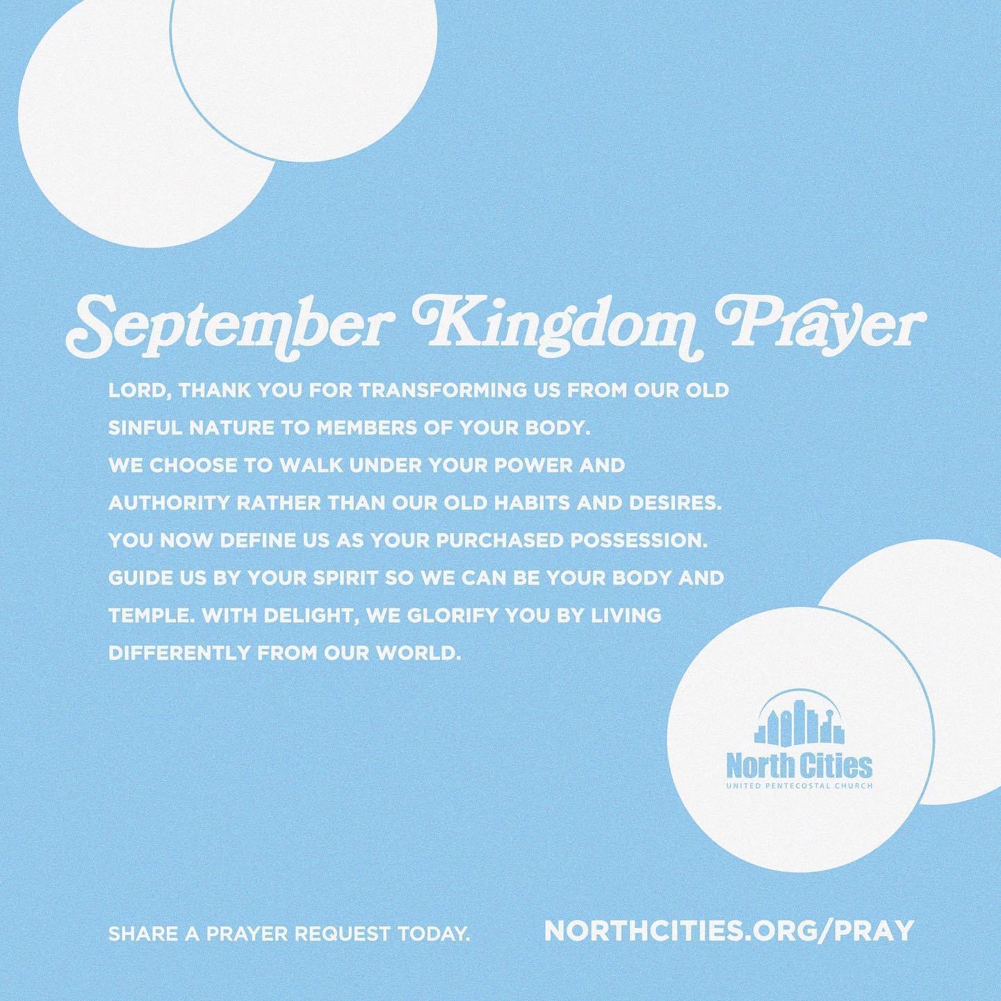 September 2022 Kingdom Prayer North Cities In Garland Tx