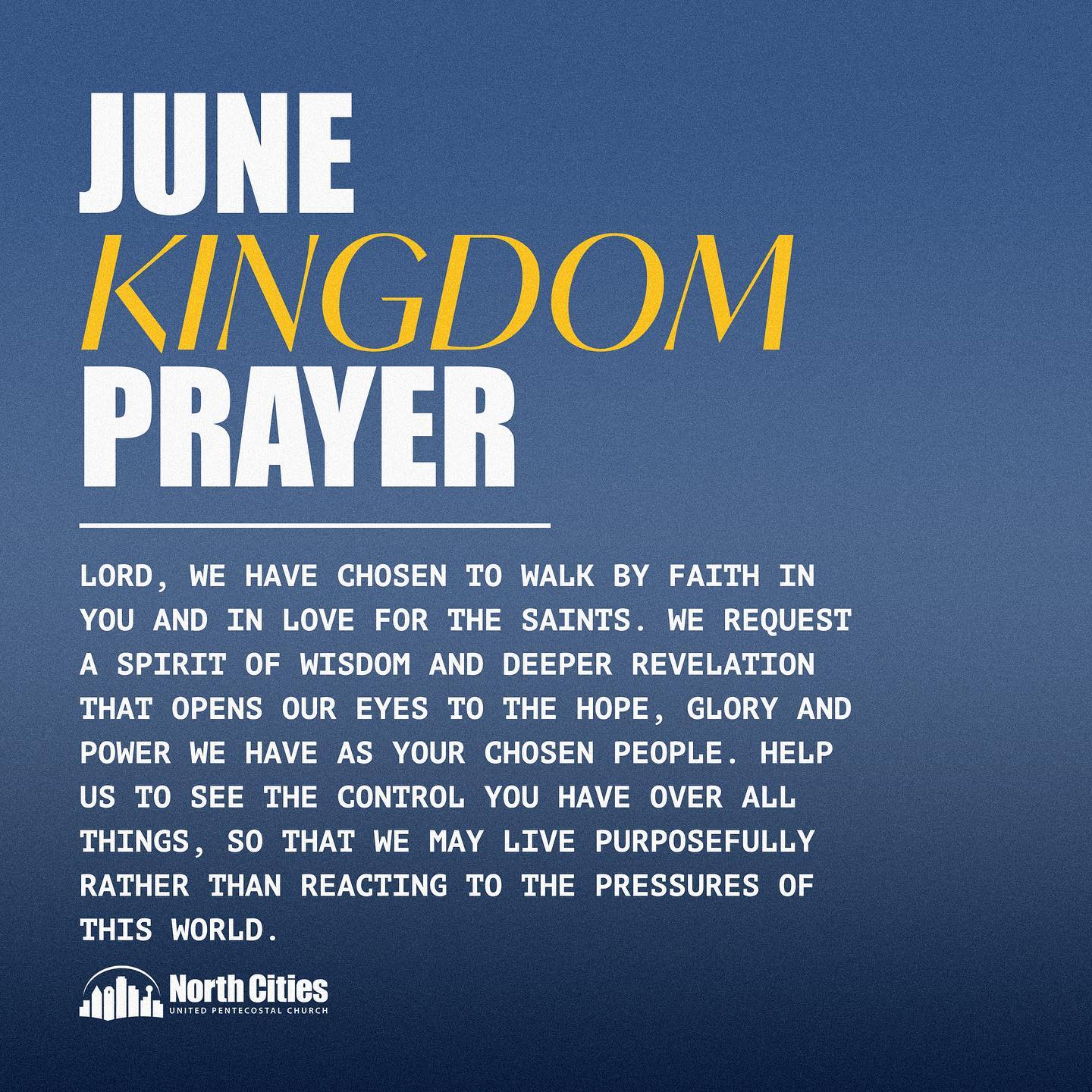 June 2023 | Kingdom Prayer | North Cities in Garland, TX