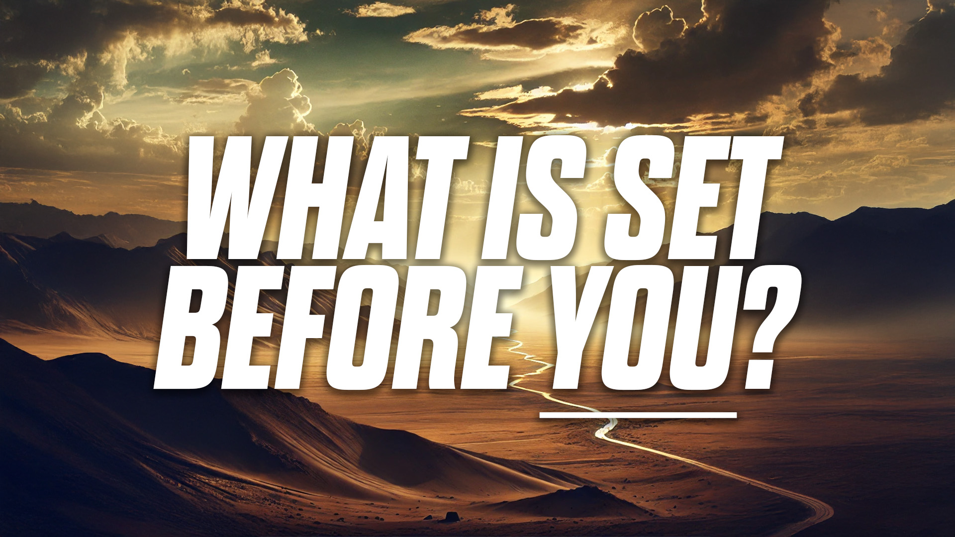 What Is Set Before You? | D. G. Hargrove | D. G. Hargrove | North ...